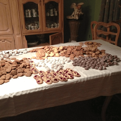 Christmas Cookie Baking